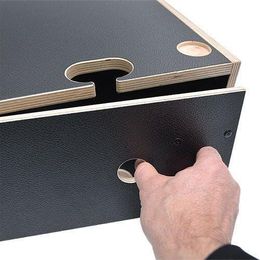 ProCase Deckel hinten 3HE Basic Rackmodul