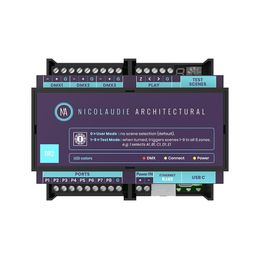 Nicolaudie DINA-DR2, 1024ch, Din Rail, Full