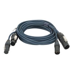 DAP-Audio DAP FP-13 LIGHT Hybridkabel - PowerCON True1 & 3-pin XLR DMX & Strom - 6 m