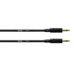 Cordial INTRO CFS 0,9 WW - 0,9 m, REAN 2 x Klinke 3,5 mm stereo gold