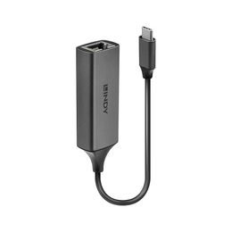 Lindy 43299 USB 3.1 Typ C Gigabit Ethernet Konverter - Gigabit-Ethernet-Anbindung ans