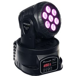 algam Lighting MINIWASH710 - Moving Head Wash, 7 LEDs x 10W, RGBW - B-STOCK