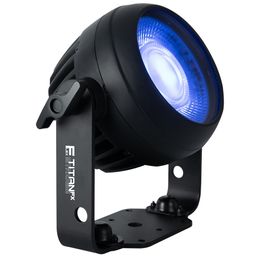 Showtec Titan Strobe FLEX FX Single Pod - 100 W LED Strobe Pod mit RGBW LED-Ringeffekt