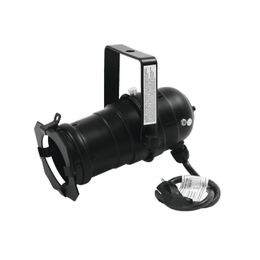 Eurolite PAR-20 Spot, mit Kabel, E-27, schwarz