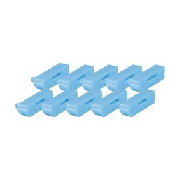 Lindy 40325 - DisplayPort Port Schloss (ohne Schl&uuml;ssel) - 10er-Pack, Blau