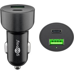 goobay Dual-USB Auto-Schnellladeger&auml;t USB-C PD (Power Delivery) (48 W)