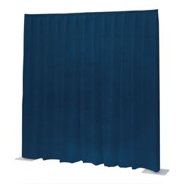 Wentex P&D Vorhang Napoli Velvet - K&ouml;nigsblau - 11' x 10' (B x H) - plissiert