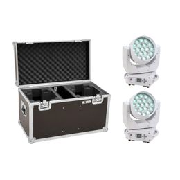 Eurolite Set 2x LED TMH-X4 Moving-Head Wash Zoom w