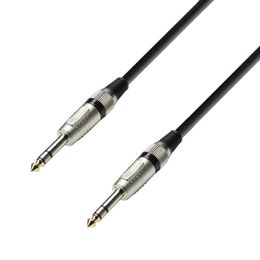 ah Cables 3 STAR BVV 0300 - Symmetrisches Kabel - Adam Hall Klinke TRS - 3 m