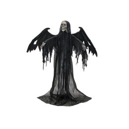 EUROPALMS Halloween Schwarzer Engel, 175x100x66cm