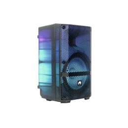 Omnitronic MSE-8+ Akku Partylautsprecher mit LED-Effekten
