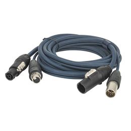 DAP-Audio DAP FP-16 Hybridkabel - PowerCON True1 & 5-pin XLR IP - DMX & Strom - 6 m