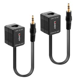 Lindy 70450 500m Cat.6 Analoger Audio Extender, 3.5mm - &Uuml;bertr&auml;gt 3.5mm-Stereo-Audios