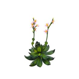 EUROPALMS Steinrose (EVA), pink, 32cm, Kunstpflanze