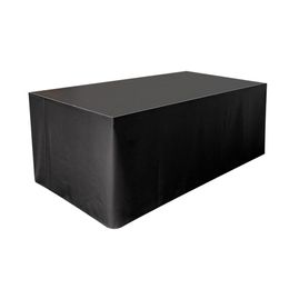 Wentex Stage Skirt B&uuml;hnenverkleidung MCS 300 g/m&sup2; - Schwarz -7,62 m x 60,96 cm (B x H) - glatt