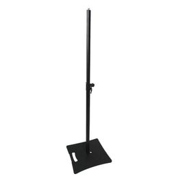 DNA POLE ONE Boxenst&auml;nder mit quadratischem Sockel verstellbar 141-242 cm bis zu 50 kg