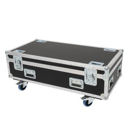 Litecraft Quad Flightcase f&uuml;r 4x Elation KL Fresnel 4" schwarz, nur mit Zubeh&ouml;r