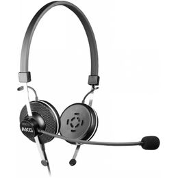 AKG HSC15 - H&ouml;r-/Sprechkombination f&uuml;r Konferenzen und Multimedia-Anwendungen, Kondensator-Mikrofon,