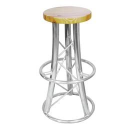 Alutruss Barhocker 3 Fu&szlig; geschwungen