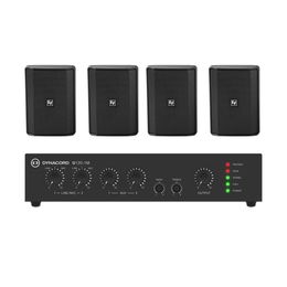 Electro-Voice BSYS-EVID-S4.2TB - Wandlautsprecher Premium Set, schwarz