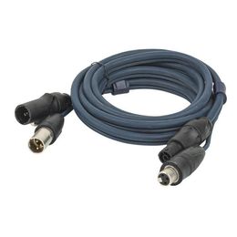 DAP-Audio DAP FP-15 LIGHT Hybridkabel - PowerCON True1 & 3-pin XLR IP DMX & Strom - 3 m