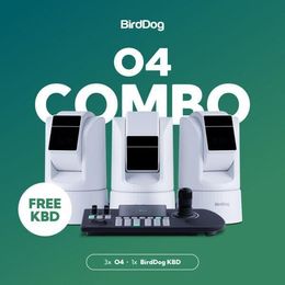 BirdDog 3x O4 white + 1x KBD Combo