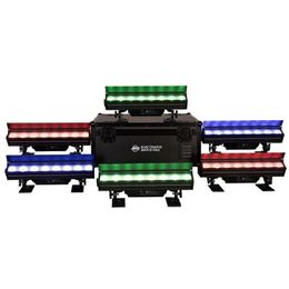 ADJ ElectraPix Bar 8 Pak - 6x IP65 Akku-Bars im Set mit Ladecase