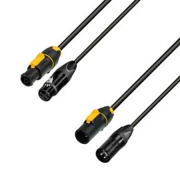 Adam Hall ah Cables 8101 PSDP 0150 N - DMX- & Netzkabel PowerCon True In & XLR female auf Power