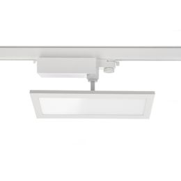 Deko-Light 3-Phasenleuchte - Panel Track Light, 20 W, 3000 K, Wei&szlig;