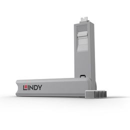 Lindy 40427 USB Typ C Port Schloss, wei&szlig; - Sch&uuml;tzt USB Typ C Ports vor unberechtigtem