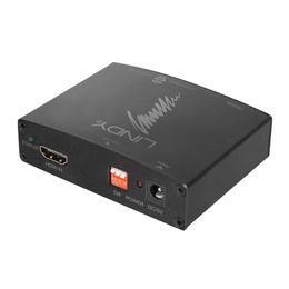 Lindy 38167 HDMI 4K Audio Extractor - Extrahiert Stereo- oder Mehrkanal-Audio aus ein