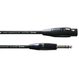 Cordial INTRO CIM 3 FV - 3,0 m, REAN XLR female / Klinke 6,3 mm stereo