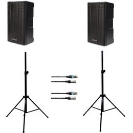 dB Technologies B-Hype 8 Stereo Set mit Stativen und Kabeln