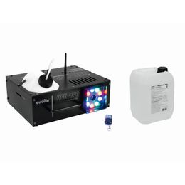 Eurolite Set NSF-250 + Smoke Fluid -DSA- 5l