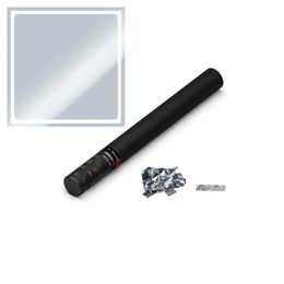 MAGICFX Konfettikanone Handheld, 50cm, Silber Metallic