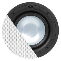 AUDAC CELO8SI/W - Einbau-Subwoofer, rund, 1x8", 2x 50W, 8Ohm, wei&szlig; (RAL9016)