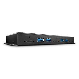 Lindy 43275 7 Port USB 3.1 Gen 2 Metall Hub - 7 zus&auml;tzliche USB 3.1 Gen 2 Anschl&uuml;sse