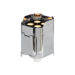 ADJ ELEMENT H IP CHROME, batteriebetriebener, kabelloser DMX-gesteuerter Uplighting-Scheinwerfer