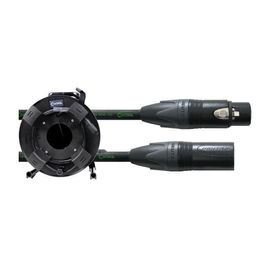 Cordial CRM 75 FM-BLACK-SD - 75,0 m CMK-ROAD 250, NEUTRIK XLR female schwarz / male schwarz