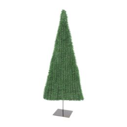EUROPALMS Tannenbaum, flach, hellgr&uuml;n, 120cm