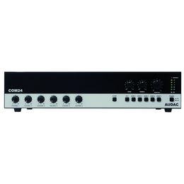 AUDAC COM24MK2 - Mischverst&auml;rker, 240W@4Ohm/100V, 5 Zonen, 2xStereo-Line-Ein- & 6xMic