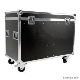 LITECRAFT Dual Flightcase f&uuml;r 2x Elation Smarty Hybrid nur mit FIL (Foam Inlay)