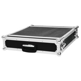 ROADINGER Effektrack CO DD, 2HE, 40cm tief, schwarz - Rack-Case