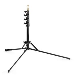 Manfrotto 5002BL Nano Plus Stand mit Nivellierbein, schwarz