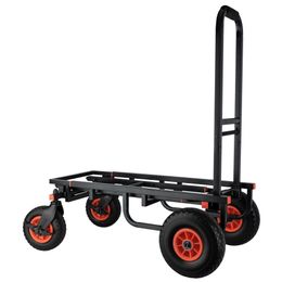 Showgear Zusammenklappbarer Multifunktions-Transportwagen - Zwei Schwenkr&auml;der mit Bremse