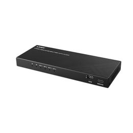 Lindy 38535 4 Port HDMI 8K60 Splitter mit Audio & Downscaling