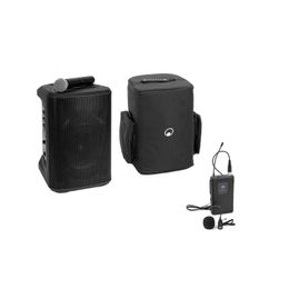 Eurolite OMNITRONIC Set PORTY-8A Drahtlos-PA-System + Taschensender inkl. Lavaliermikrofon + Soft-Bag