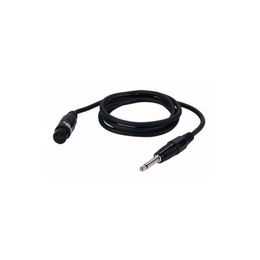 DAP-Audio XLR Female auf Klinke Mono schwarz 150cm