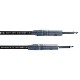 Cordial ECOCORD 6 PP - 6,0 m, NEUTRIK 2 x Klinke 6,3 mm mono retro