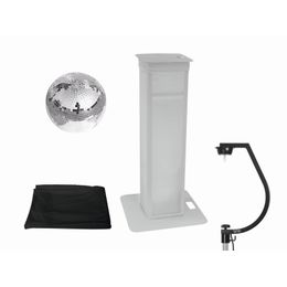 Eurolite Set Spiegelkugel 30cm mit Stage Stand var